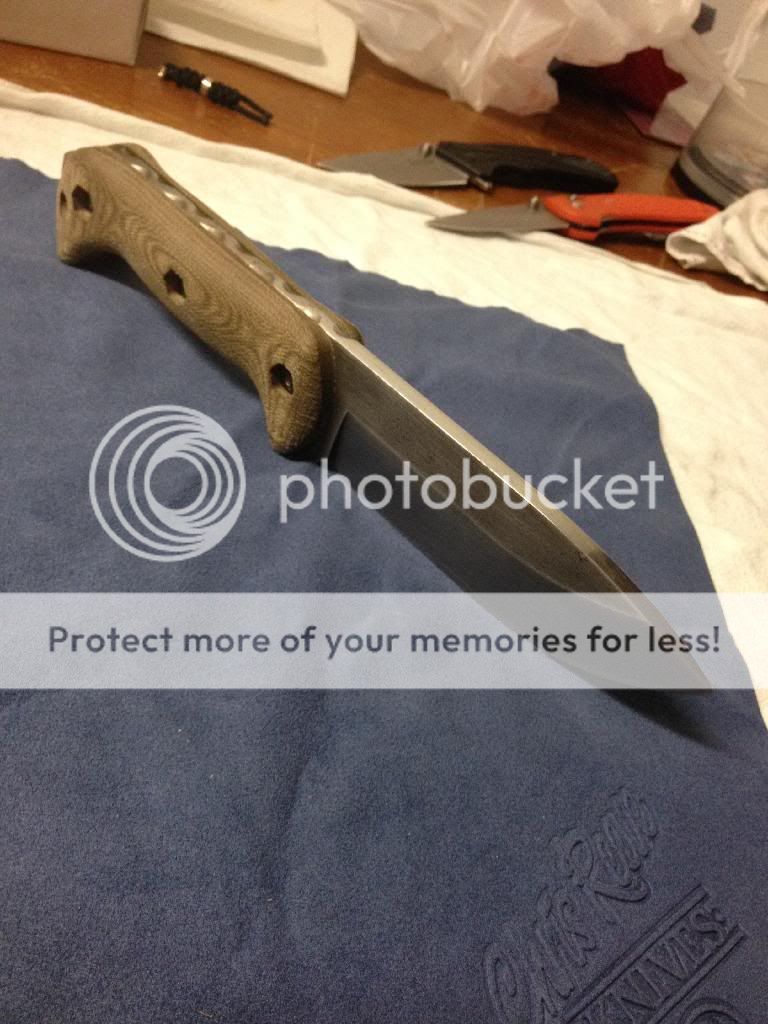 Customized Becker BK2 with micarta scales and tech-lock | BladeForums.com