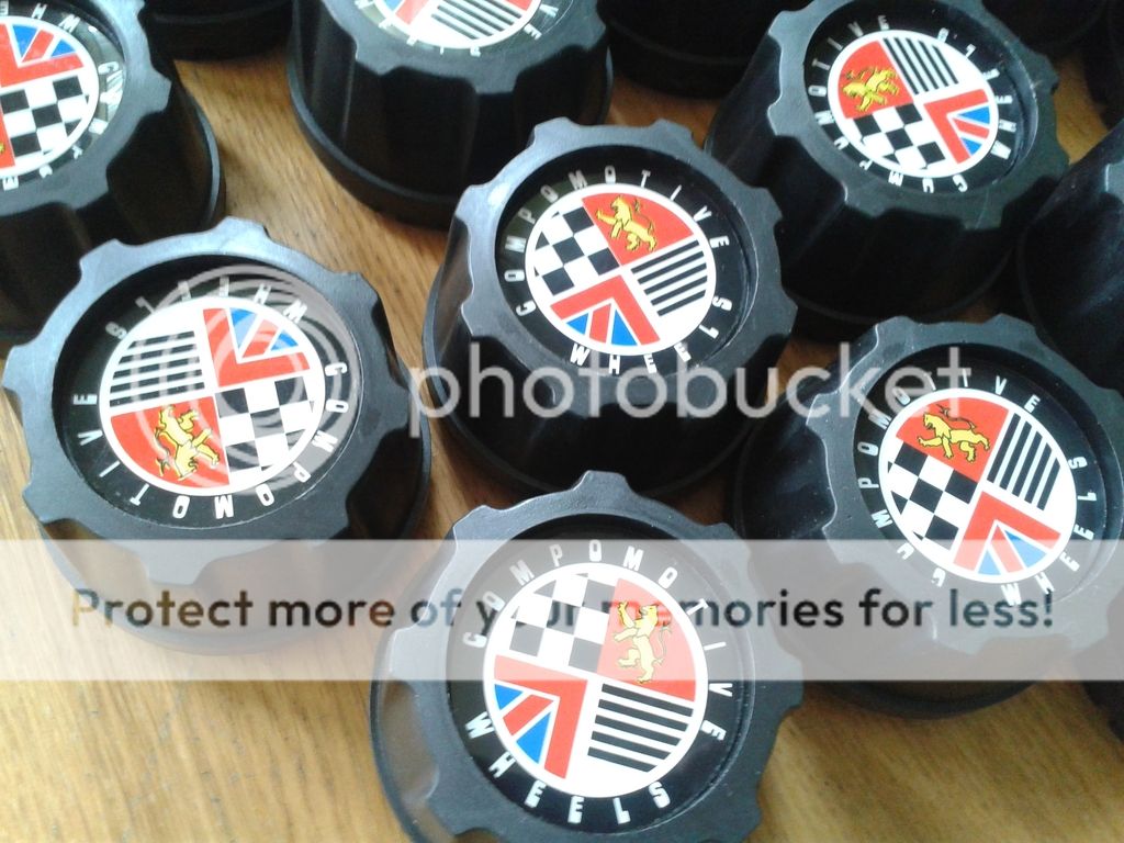 Compomotive Alloy Wheels Centre Caps - £15.00 x 4 -Will Post | Retro Rides