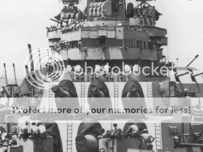 Modified bridge for Iowa class battleships