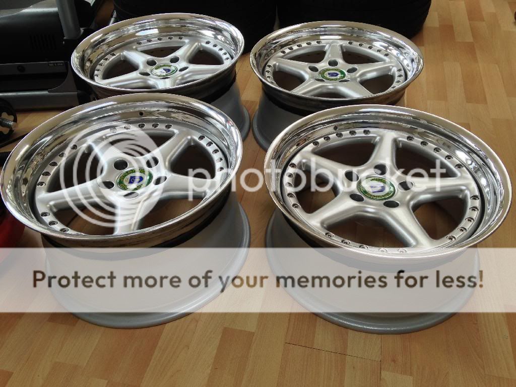 Super rare 18" Racing Dynamics RSS 3 piece split rims | BMW M5 Forum ...