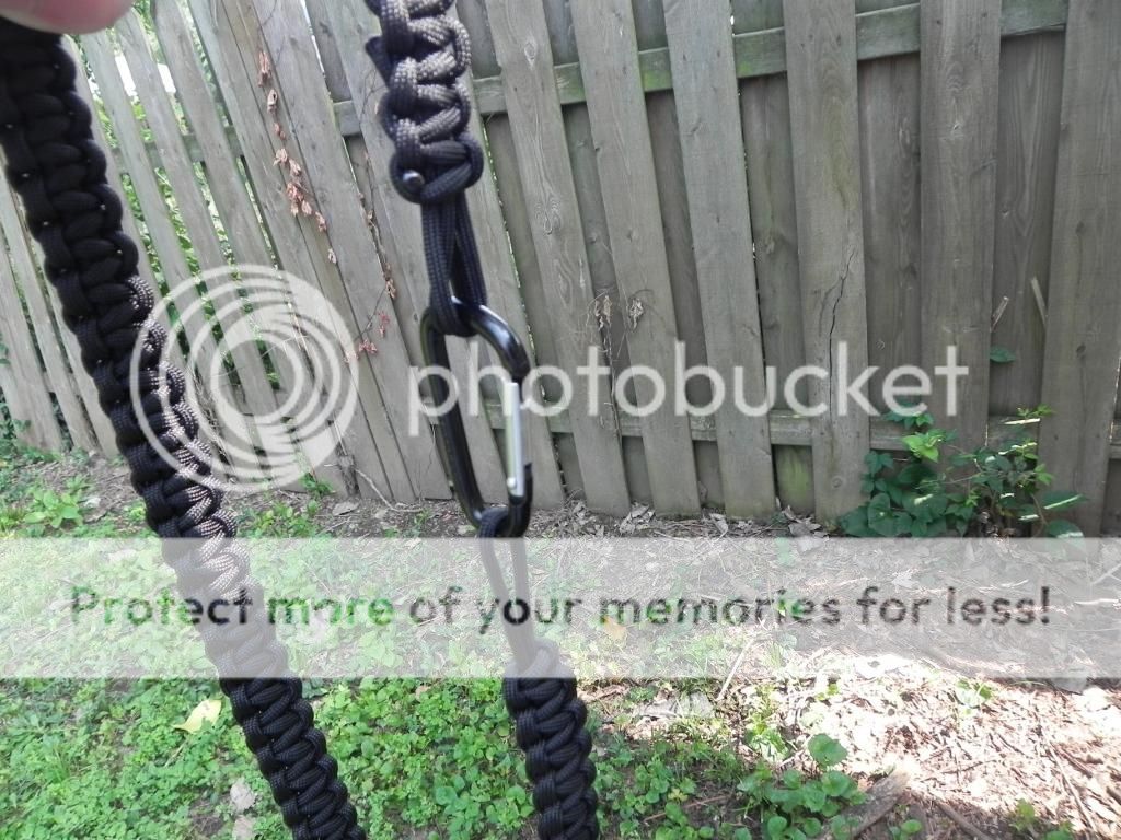 My paracord shoulder rig for large knife | BladeForums.com